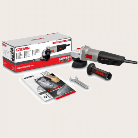 CROWN 860w Angle Grinder — Super Tools Bangladesh