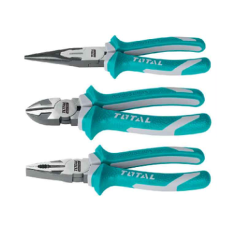 TOTAL 3pcs Pliers Set — Super Tools Bangladesh