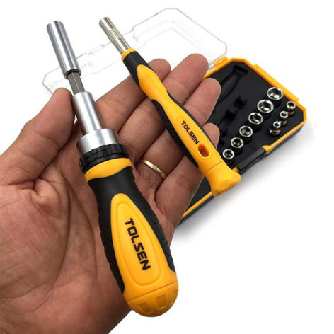 TOLSEN 42Pcs Bits & Ratchet Socket Set — Super Tools Bangladesh