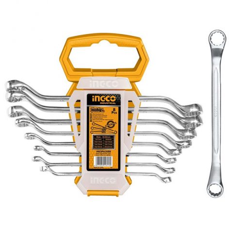 INGCO 8pcs Ring Spanner Set — Super Tools Bangladesh