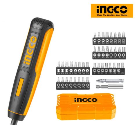 INGCO 4v Cordless Screwdriver Set — Super Tools Bangladesh