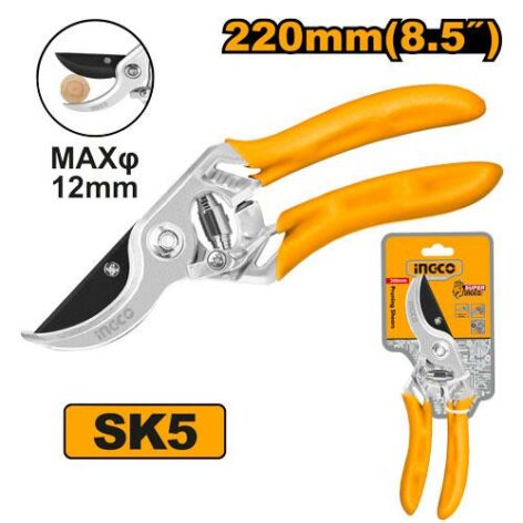 Ingco 8'' Inch Stainless Steel Pruning Shear — supertoolsbd