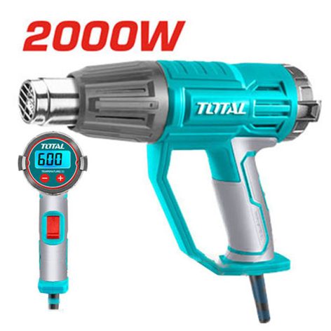 TOTAL 2000w Heat Gun with LCD Display — Super Tools Bangladesh