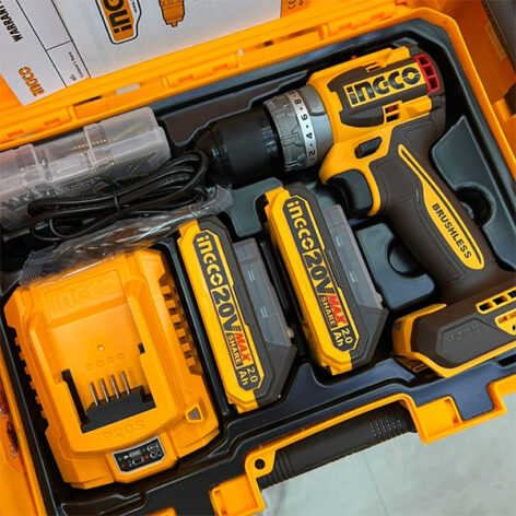 INGCO 20v Brushless Impact Drill - 66Nm — Super Tools Bangladesh