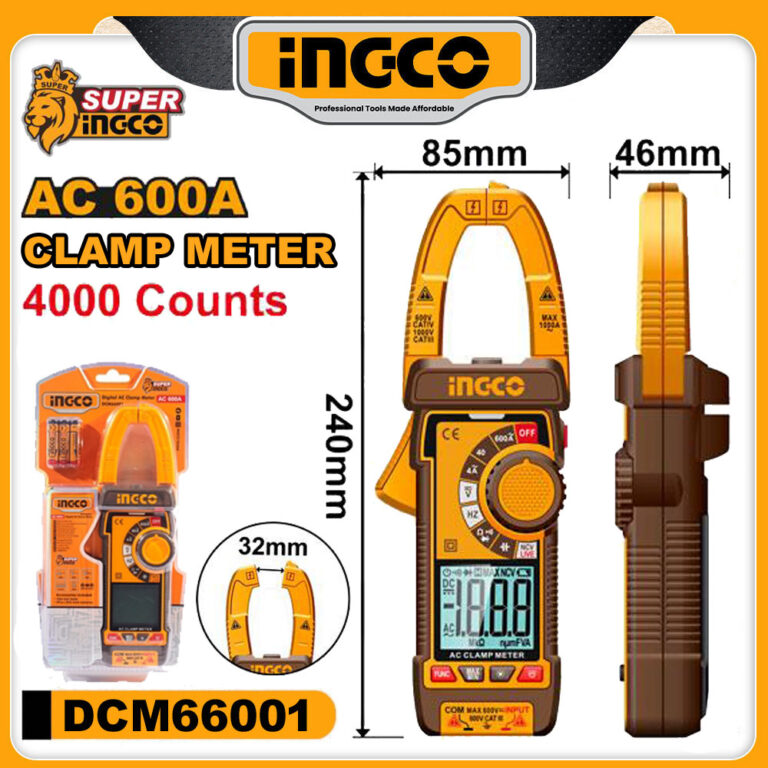 INGCO AC CLAMP METER — Super Tools Bangladesh