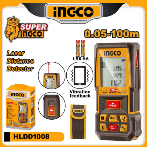 INGCO 100M Laser Distance Detector — Super Tools Bangladesh