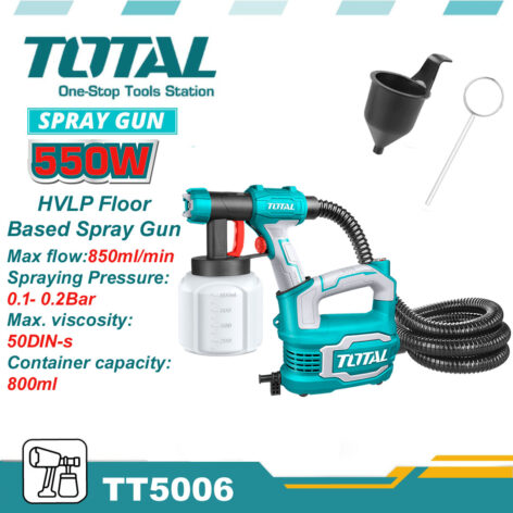 TOTAL 550W HVLP Spray Gun — Super Tools Bangladesh
