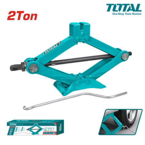 TOTAL 2Ton Scissor Jack — Super Tools Bangladesh